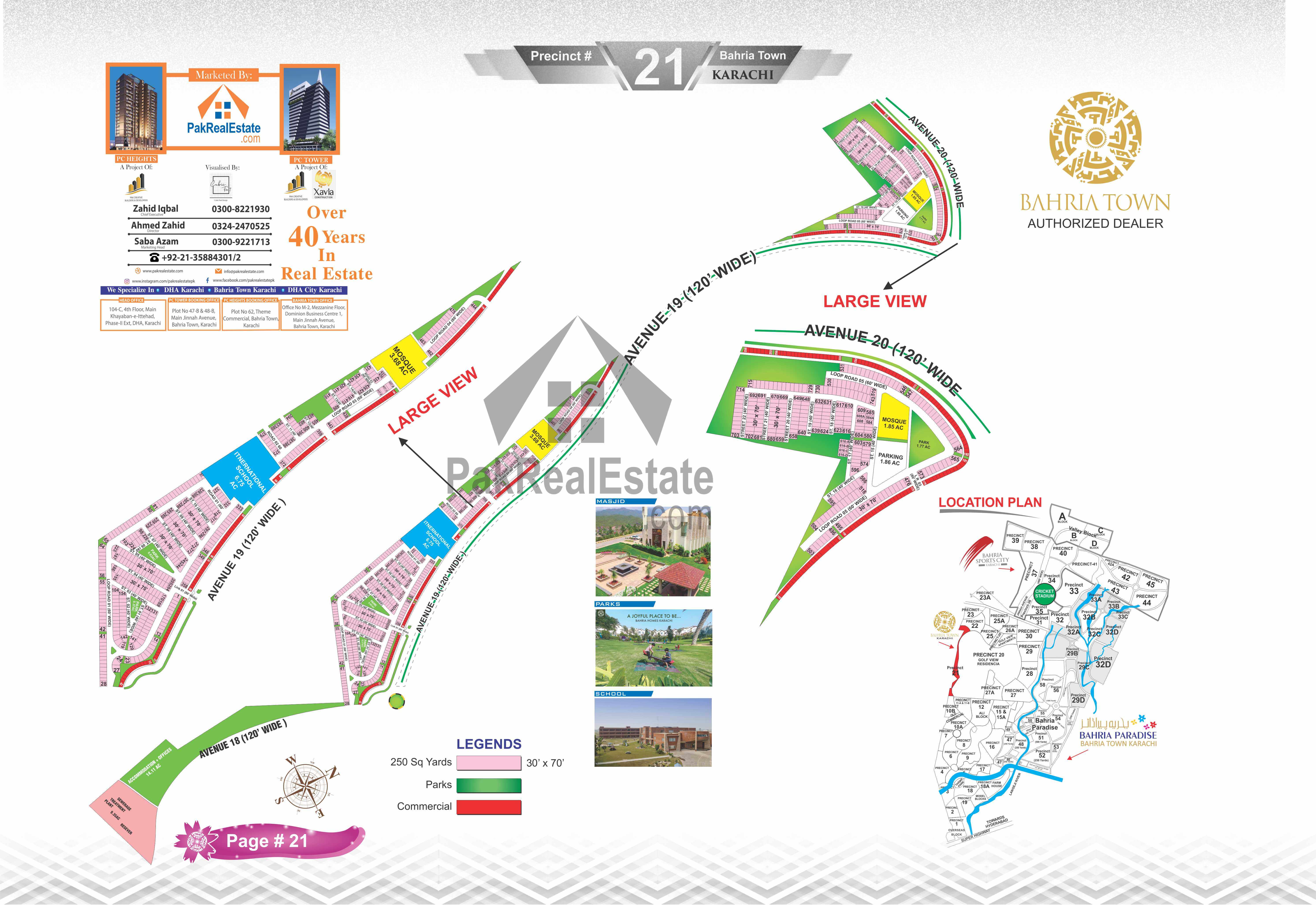 Bahria Town Karachi Maps - PakRealEstate.com