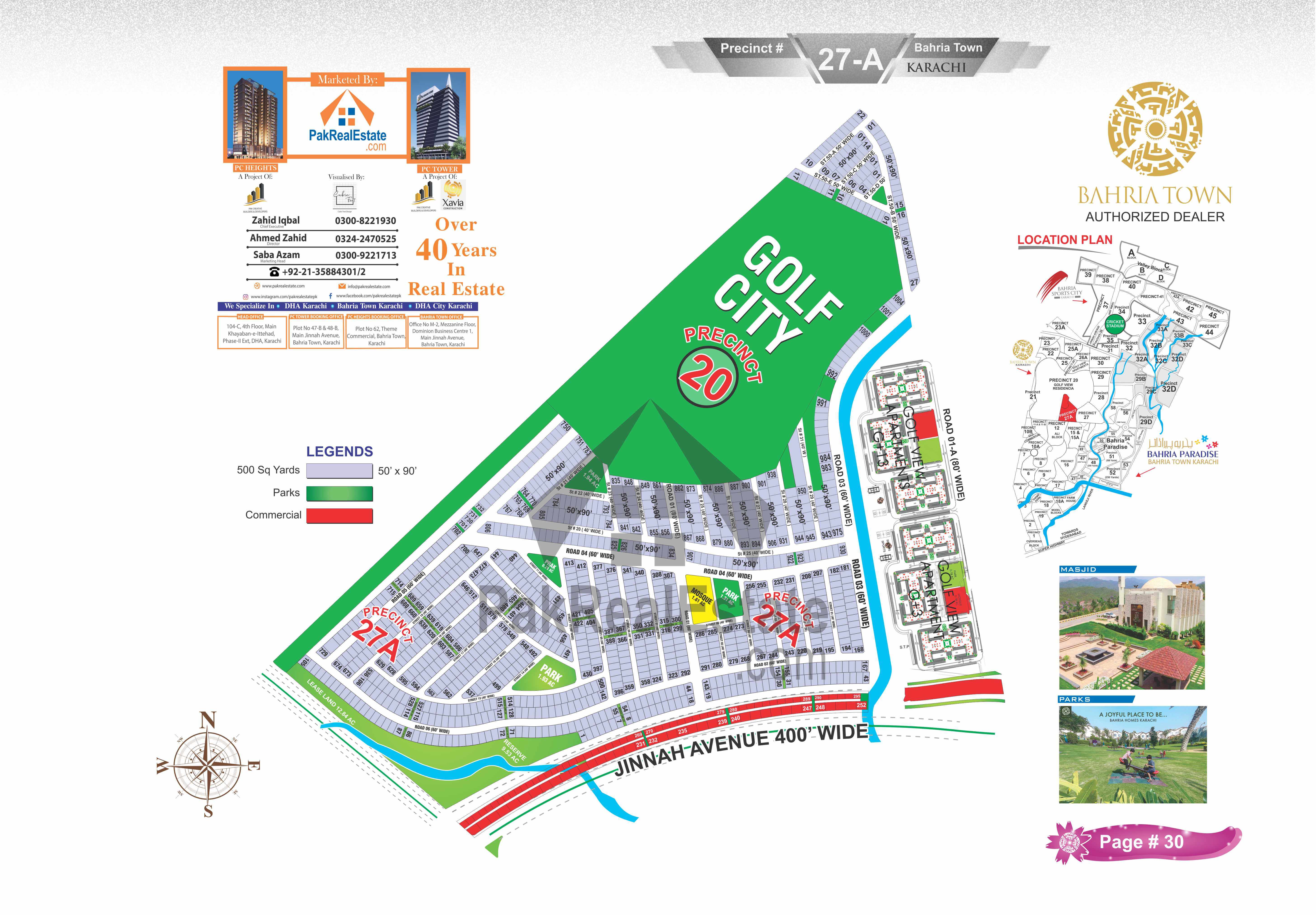 Bahria Town Karachi Maps - PakRealEstate.com